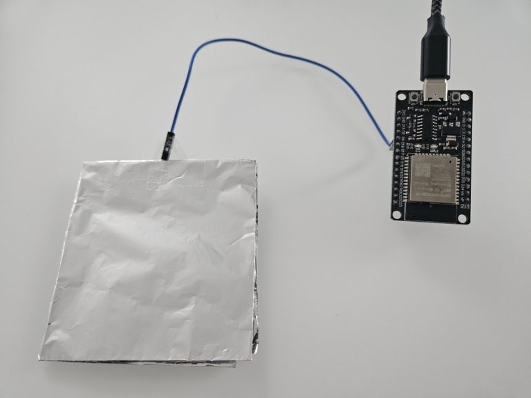 How To Implement ESP32 Capacitive Touch Sensor in Arduino IDE