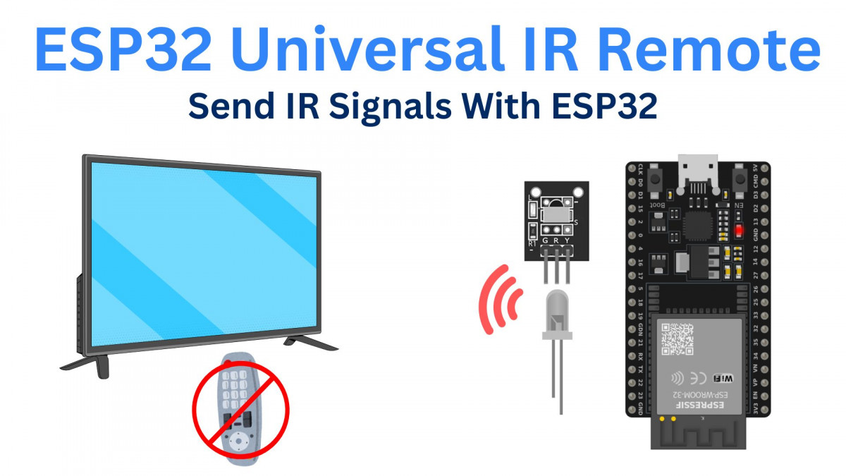 ESP32 Universal IR Remote: Control Any Device [Guide]